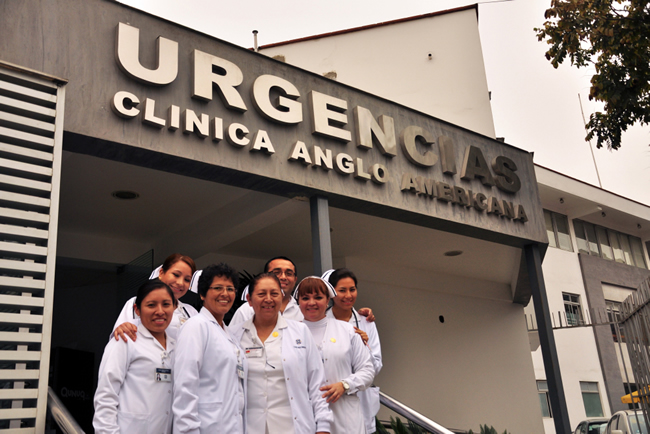 Clínica Anglo americana - Lima, Perú - En Lucha contra el Cáncer